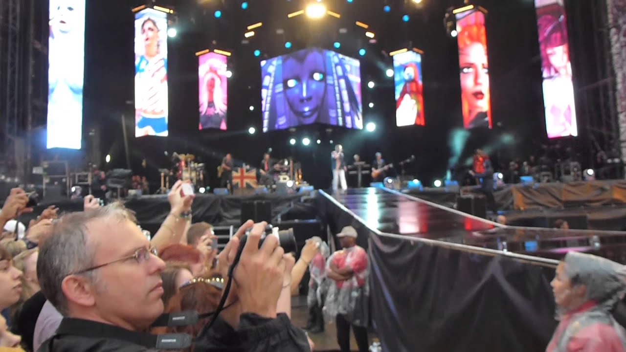 4 Duran Duran intro Derek Millar Carr The Reflex Hyde Park London 27 07 ...