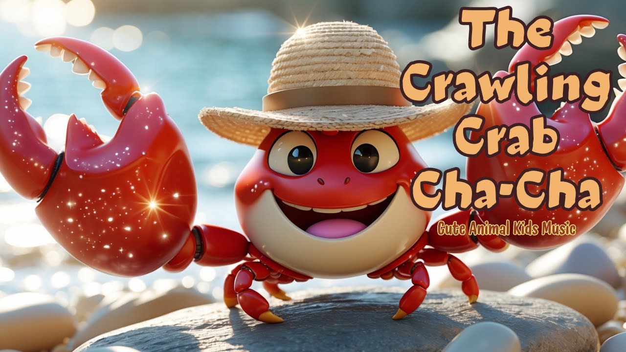 The Crawling Crab Cha-Cha | Fun Dance Song for Kids | Toddler Beach ...