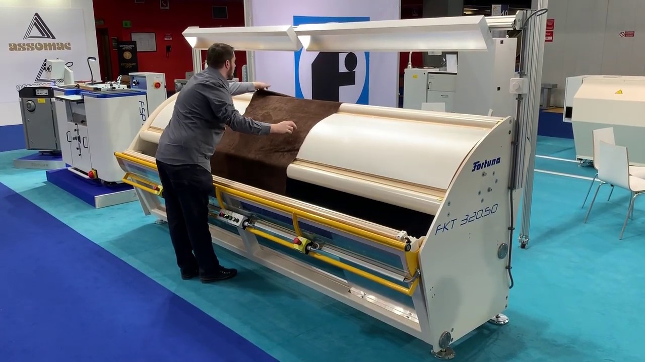 FKT 320.50 - Leather inspection table/ Lederkontrolltisch - YouTube