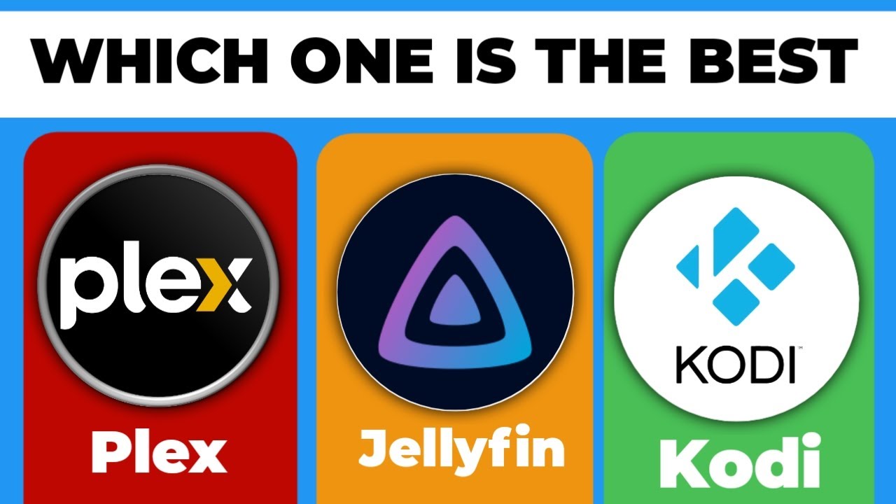 Plex vs Jellyfin vs Kodi – Which Media Server is BEST for You - YouTube