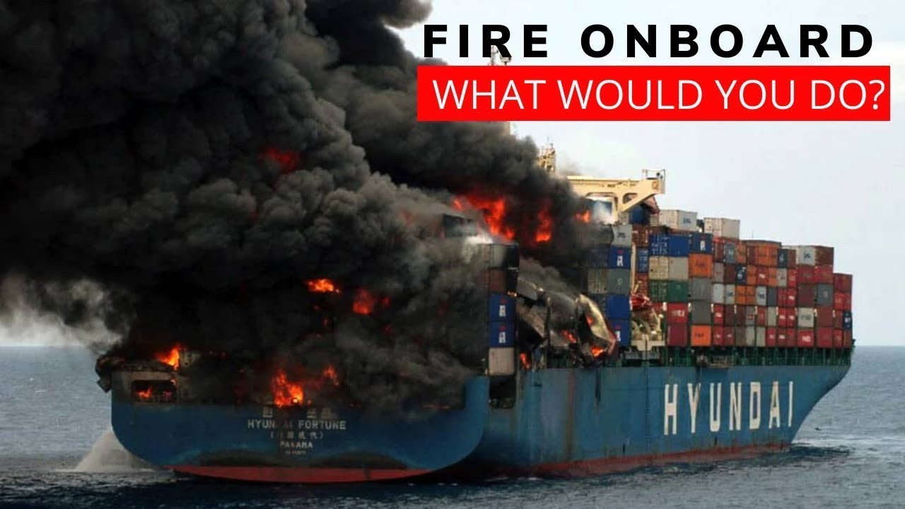 Fire Onboard Ship || Marine Firefighting || Fire Fighting Onboard ...