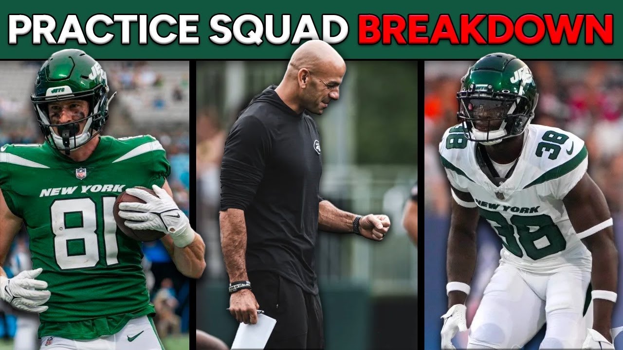 Practice Squad BREAKDOWN - New York Jets News - YouTube