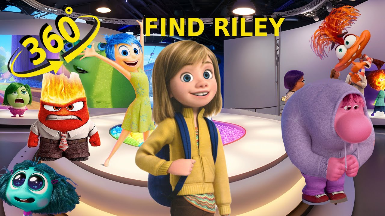 Riley Andersen Inside Out 2! Finding Challenge 360° VR Video Riley ...