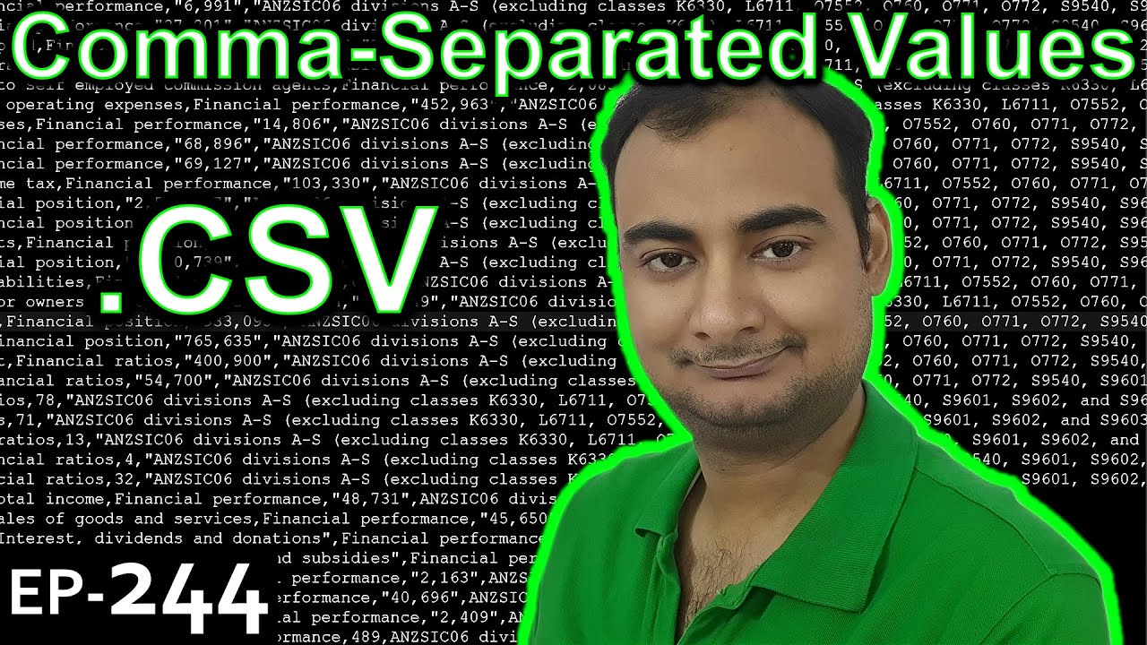 Comma Separated Values CSV Explained Computer Wednesday Ep244 YouTube Comma Separated Values CSV Explained Computer Wednesday Ep244 YouTube