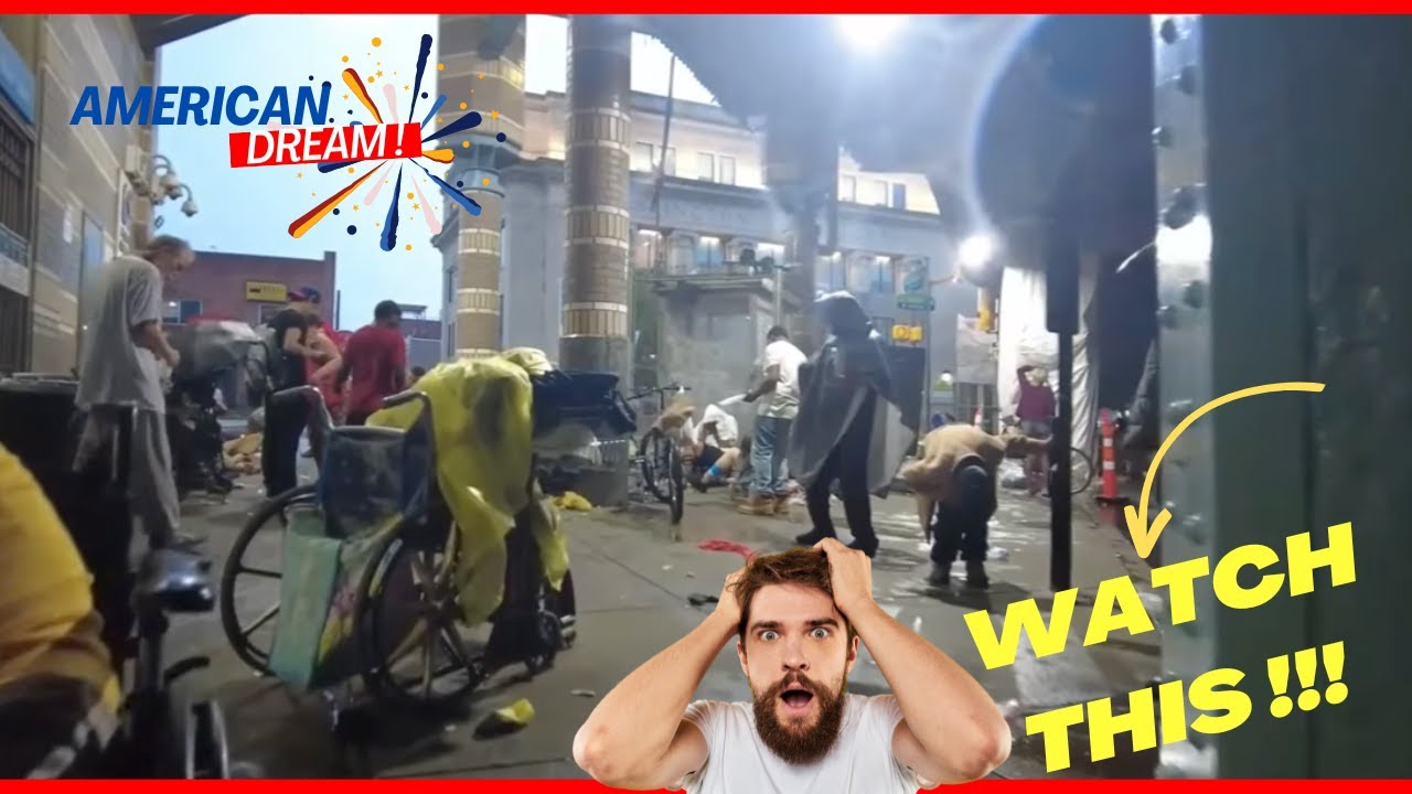 Watch Kensington 😮😱 homeless „Zombies” US | 31 09 2023 | DAY | - YouTube