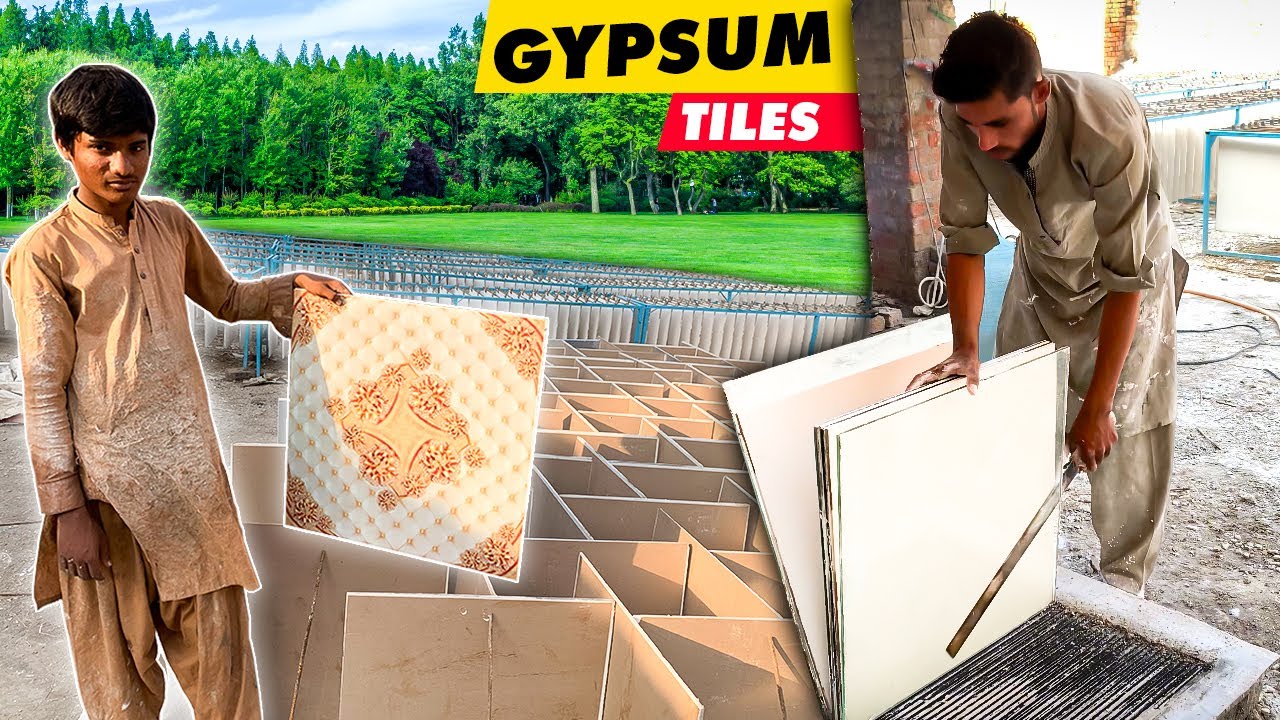 How to Make REALISTIC PVC Gypsum Ceiling Designs | Mass Production of ...