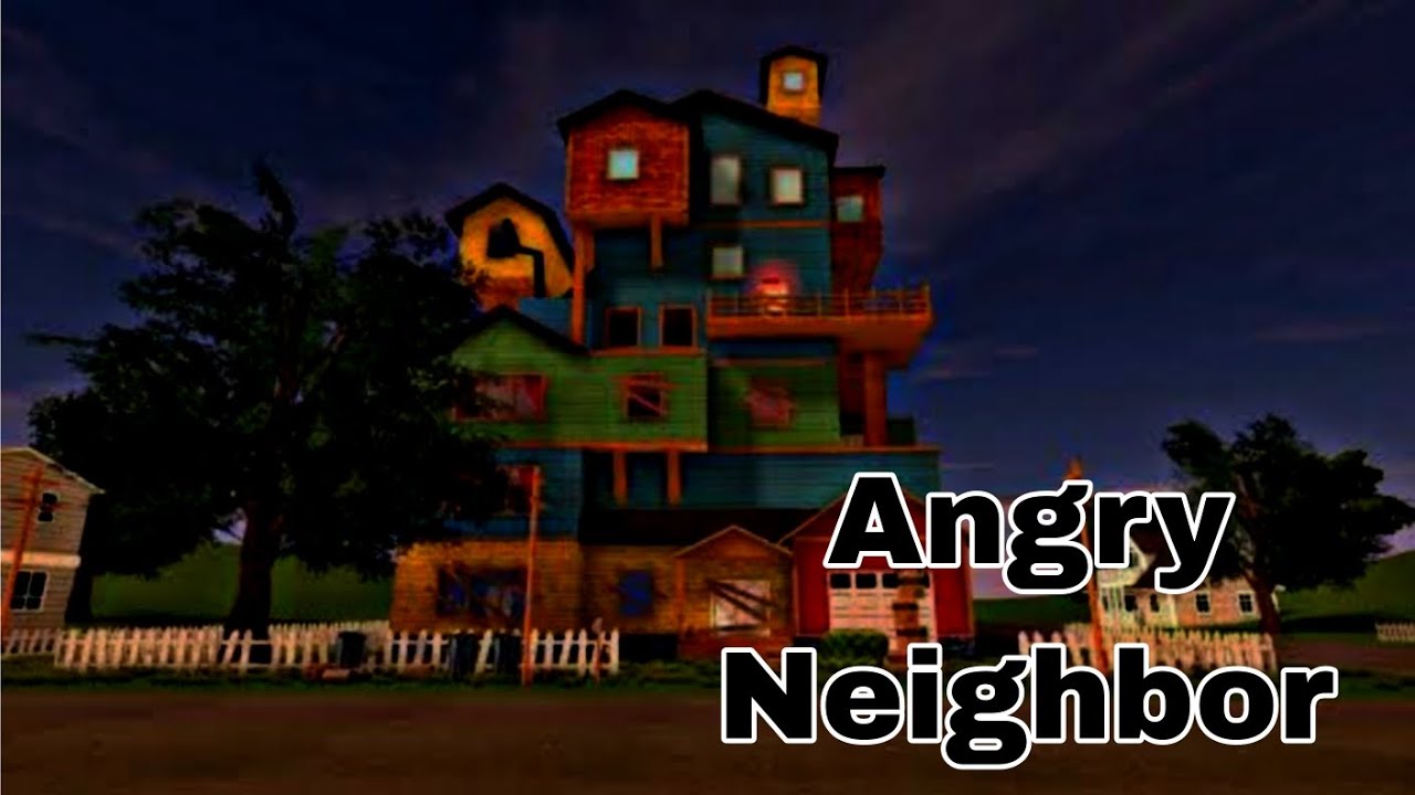 Angry Neighbor 3D ll Scary Neighbour ll @GamingRiderZofficial - YouTube