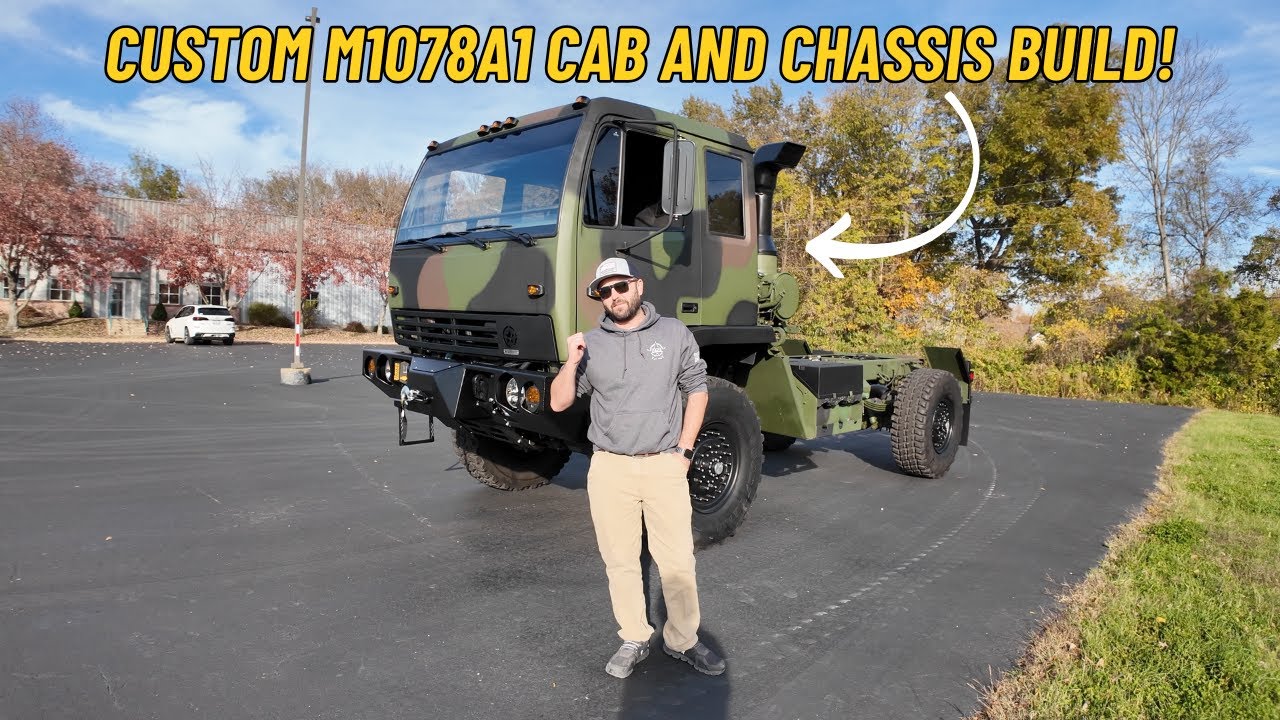 We Just Finished Another Stewart and Stevenson M1078A1 LMTV Custom Cab ...