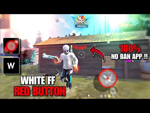 100 % WHITE 444 FF RED BUTTON _Garena Free Fire // Red Number only # ...