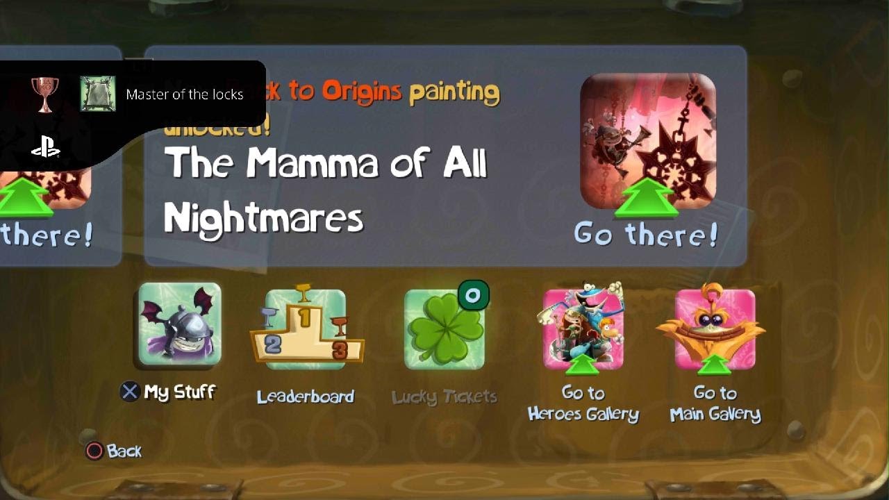 Rayman Legends 4K PS5 Master of the locks trophy 🏆 - YouTube