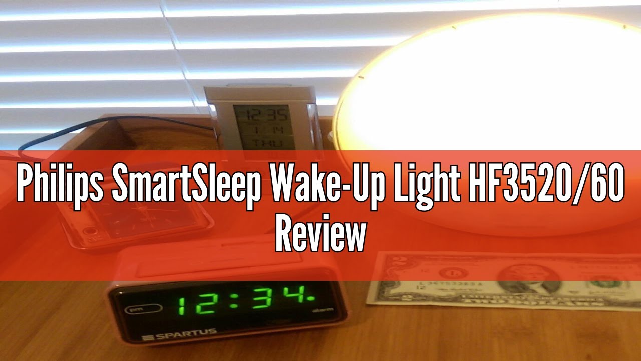 Philips SmartSleep Wake-Up Light HF3520/60 Review - YouTube