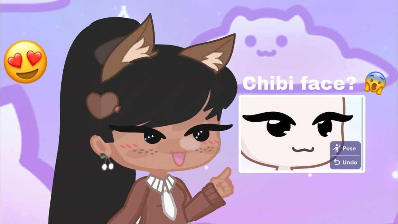 ♡how to make a cute chibi face! [GL2]~ short tutorial~ gacha life 2 ...