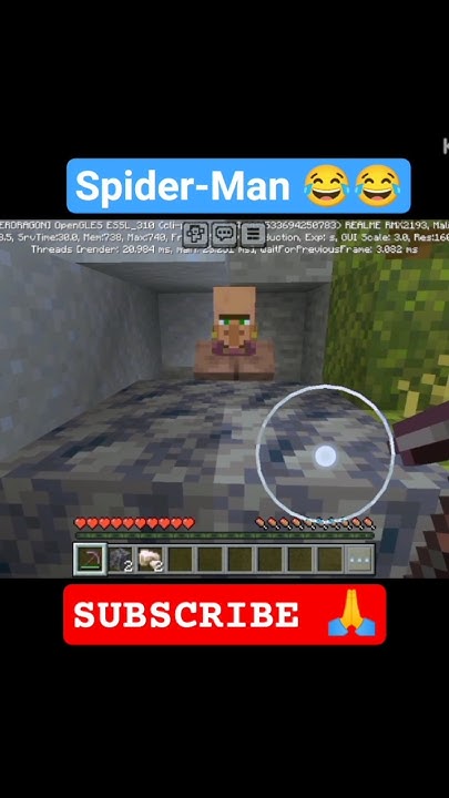MINECRAFT BUT my friend is bite in spider moment 😂😂#minecraft #gaming 😱🤣🤣 👍👍 🙄 - YouTube