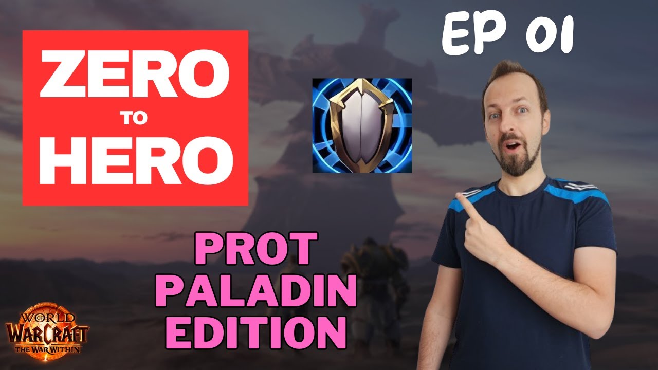 Zero to Hero | Wolvy Goes Tanking on Paladin | FULL Ep. 01 - YouTube