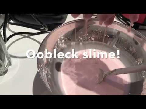 DIY OOBLECK SLIME - YouTube