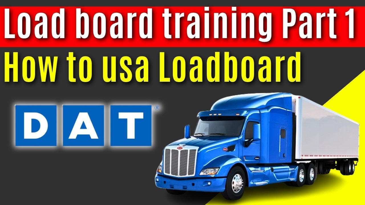 Load board training Part 1: independent truck dispatching Services 11 ...