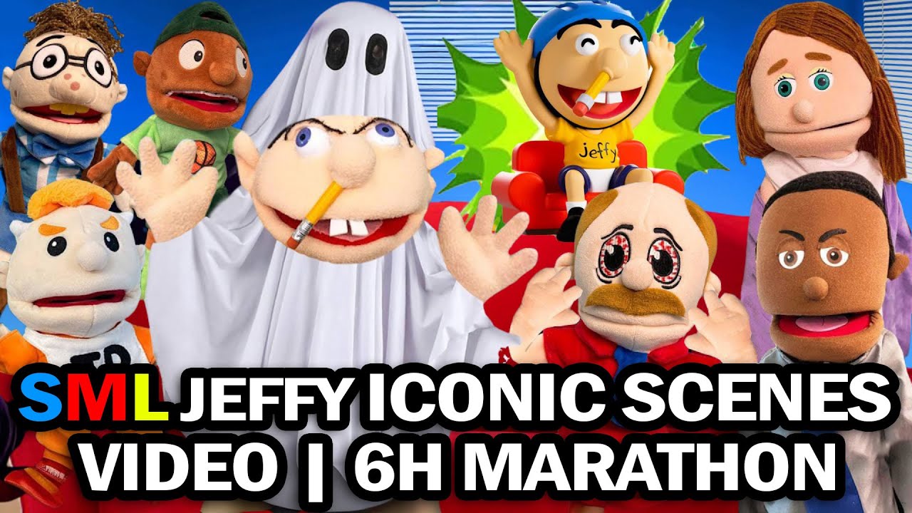 SML Movie : JEFFY ICONIC SCENES VIDEO | 6H MARATHON !!! Best Jeffy ...