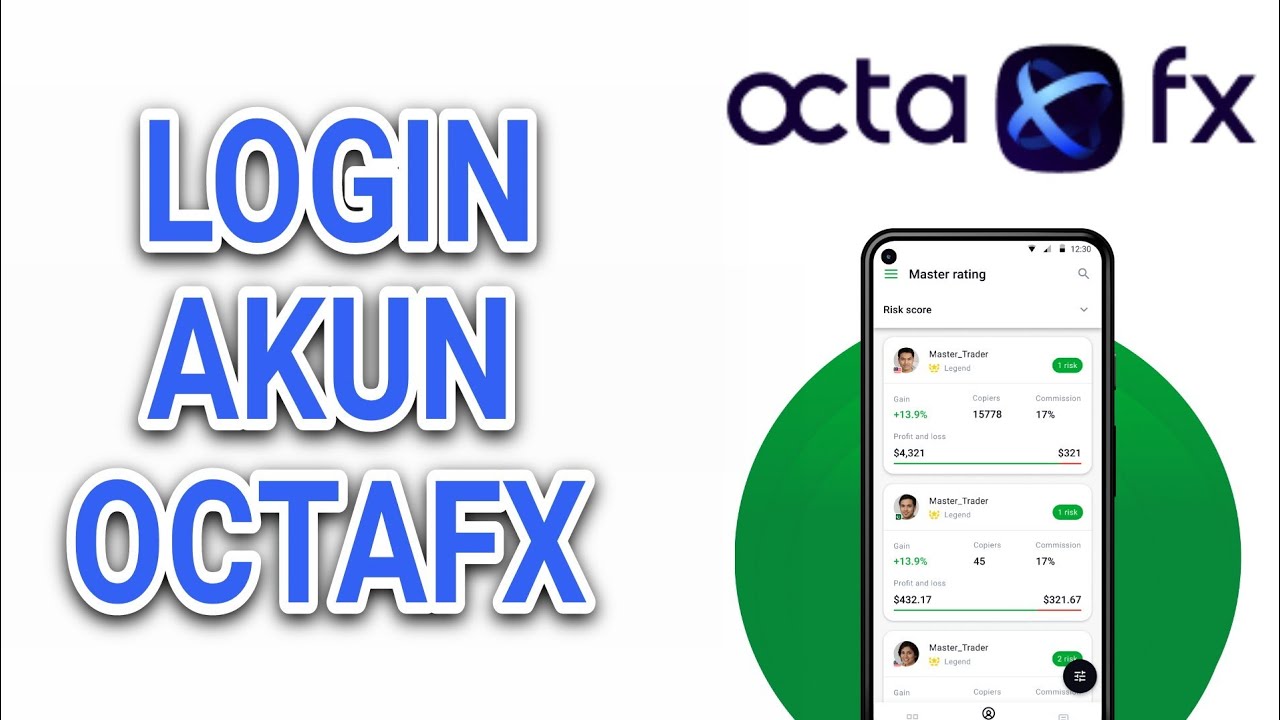 CARA MASUK/LOGIN AKUN OCTAFX - YouTube