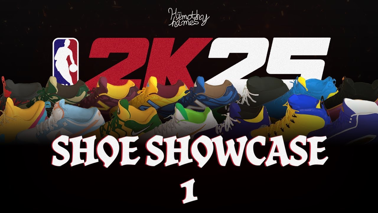 NBA 2K25 Custom Shoe Showcase pt. 1 - YouTube