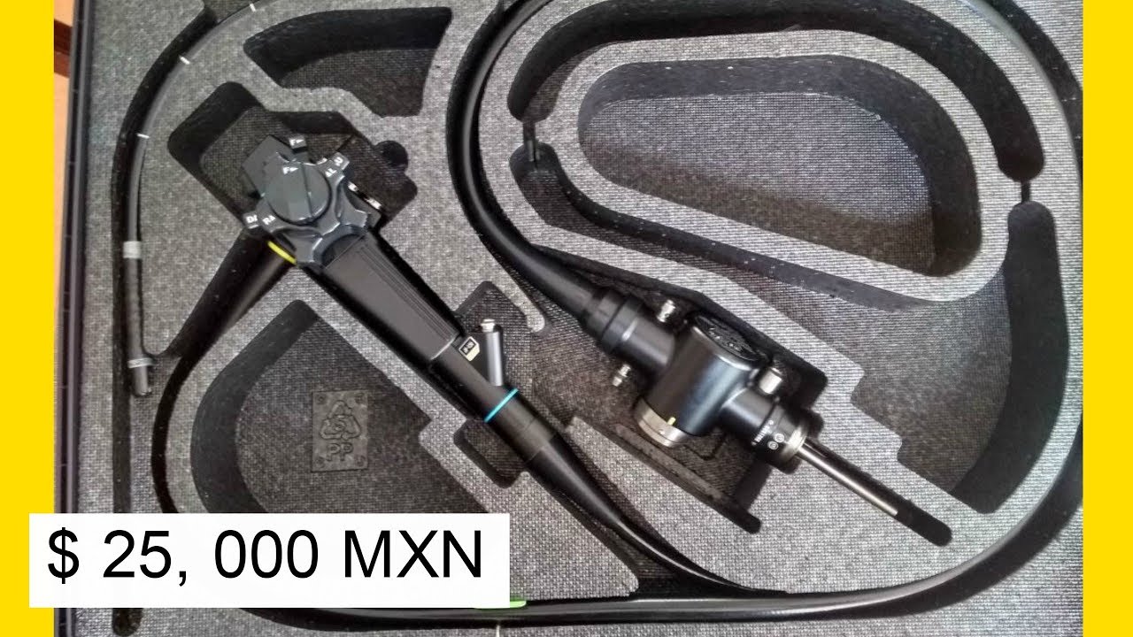 Duodenoscopio $25,000 MXN y luz endoscópica $5,000 MXN. - YouTube