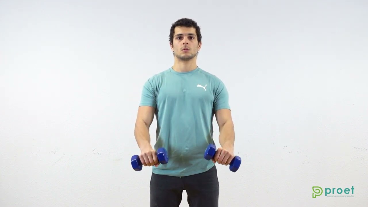 534. Curl de biceps con giro supinación y pronación o Zottman - YouTube