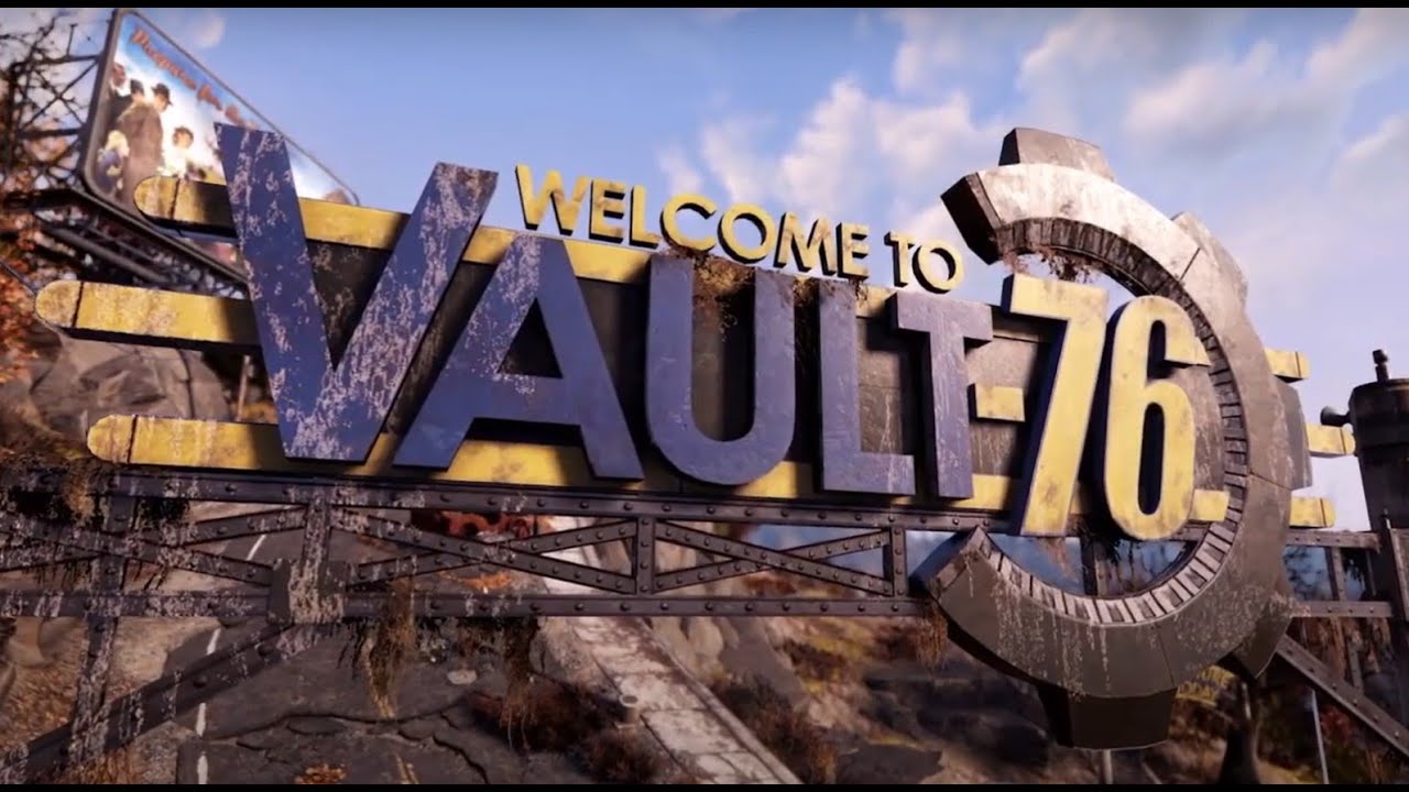 Fallout 76 - Vertibot Fly-by During Scorched Earth - YouTube