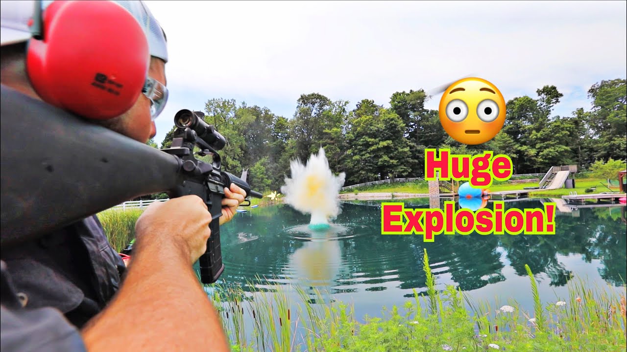 HUGE TANNERITE EXPLOSION CAUGHT ON CAMERA! (DO NOT ATTEMPT) - YouTube