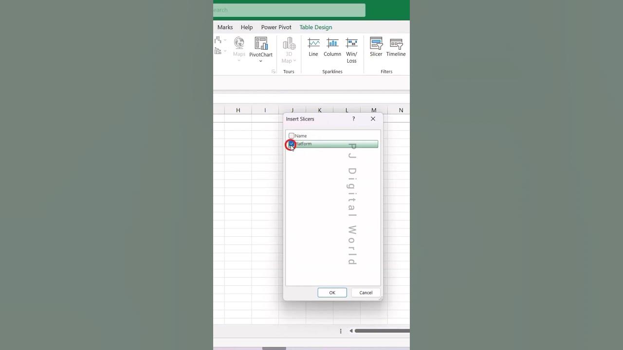 How To Add A Slicer in Excel | Excel Tips Tricks Formulas #shorts #trending #excel #exceltips ...