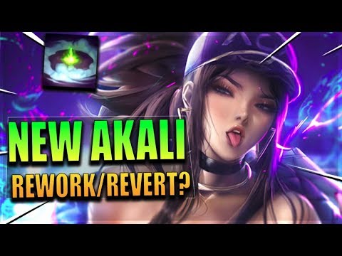 NEW AKALI REWORK/REVERT - League of Legends - YouTube