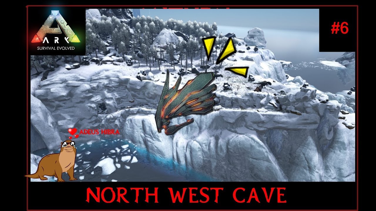 Ark 6 North West Cave A Caverna Mais Fácil Do Mundo Youtube