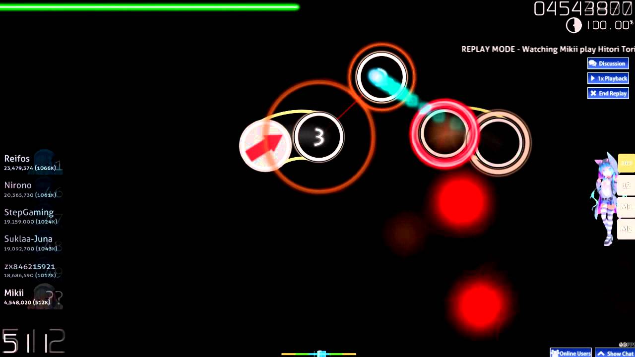 osu! Hitori Tori - perthed again [Irrphyxia's Insane] FC - YouTube