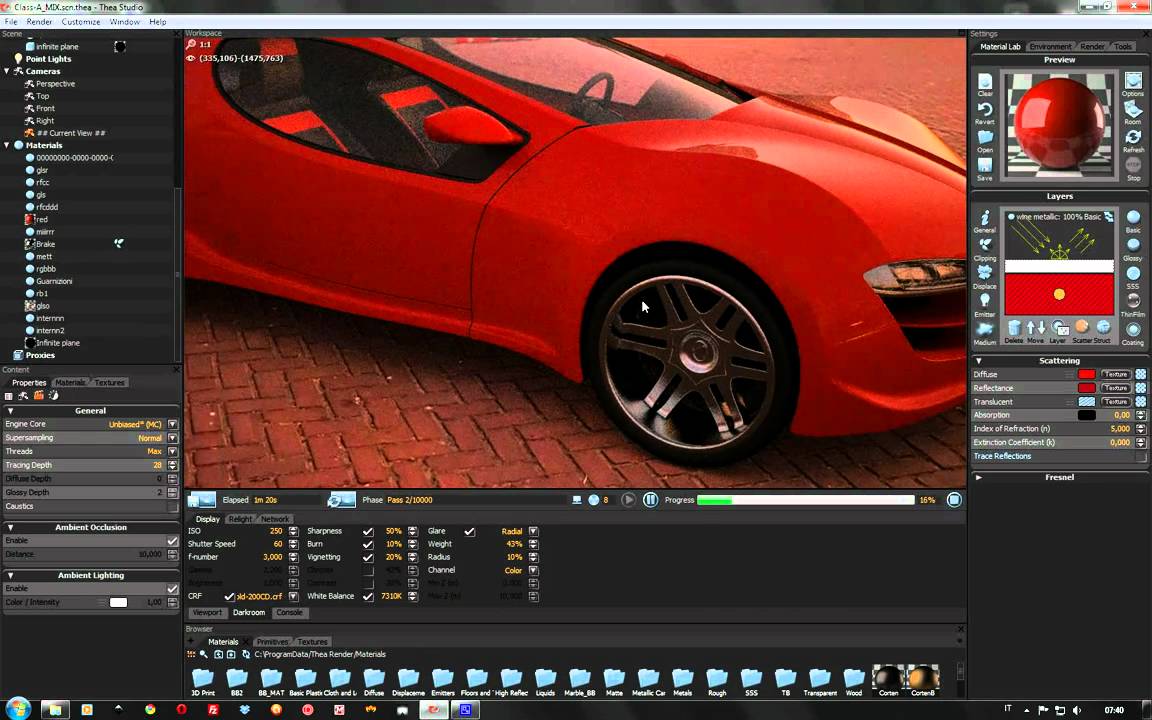 Thea Render IBL rendering system - YouTube