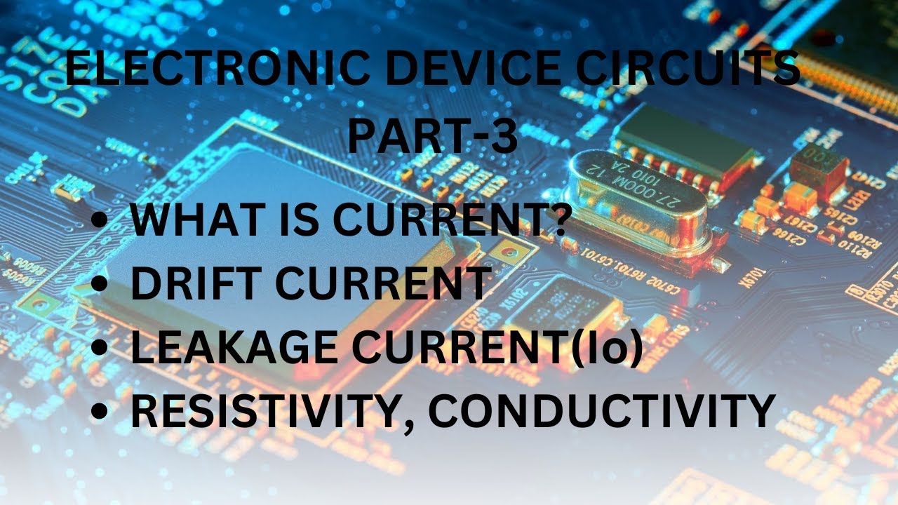 PART-3 Electronic Device Circuits #electronics # ...