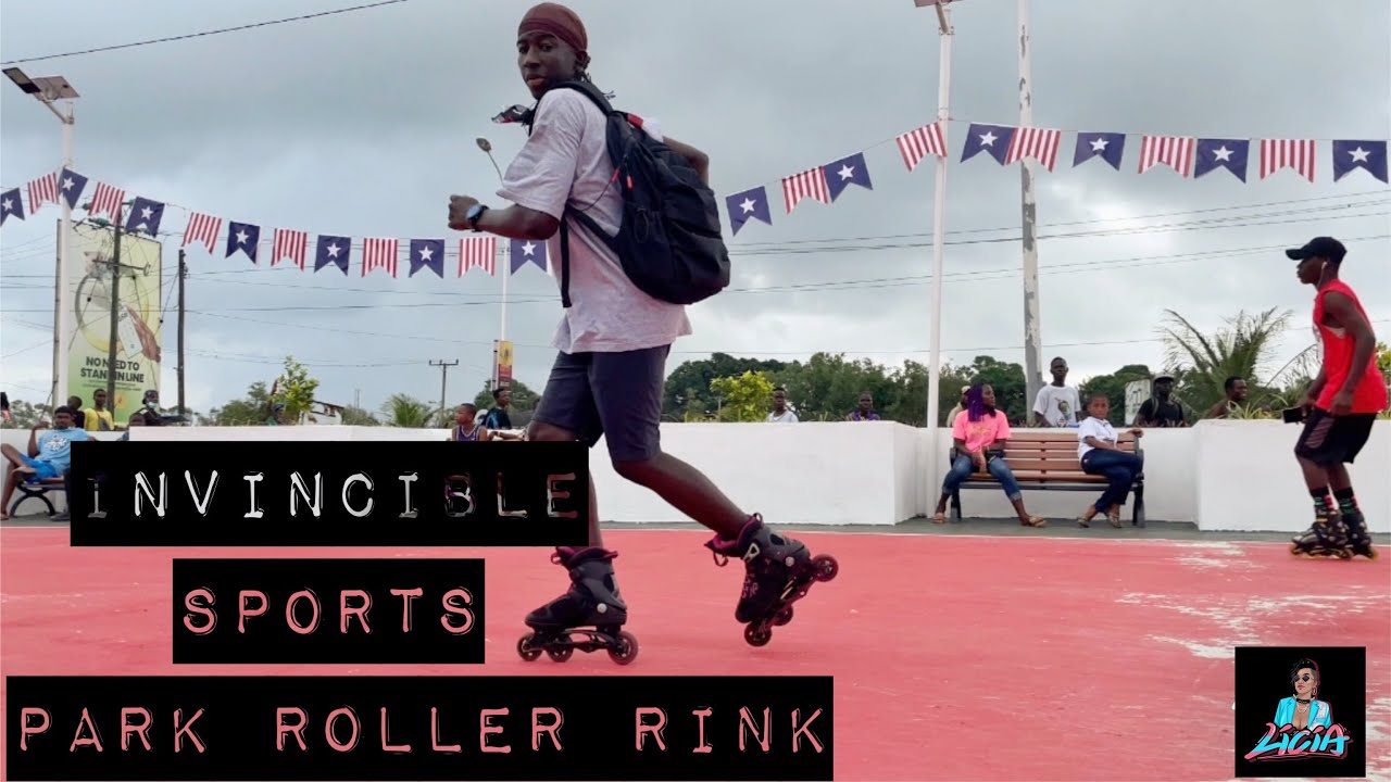 Monrovia Liberia 2022 | Roller Skaters Test Out Roller Rink ...