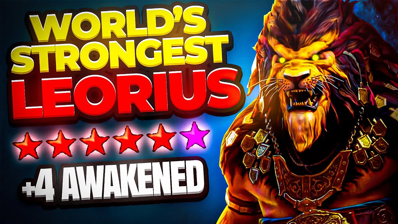 World's Strongest Leorius! This +4 Awakened MONSTER is the KING of ...