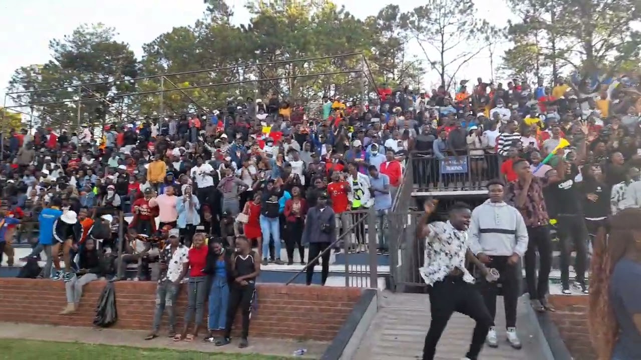 ZUSA games @UZ | UZ Stars fans celebrating a goal | UZ vs MSU ...