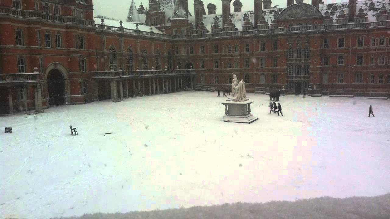 RHUL Snow - YouTube