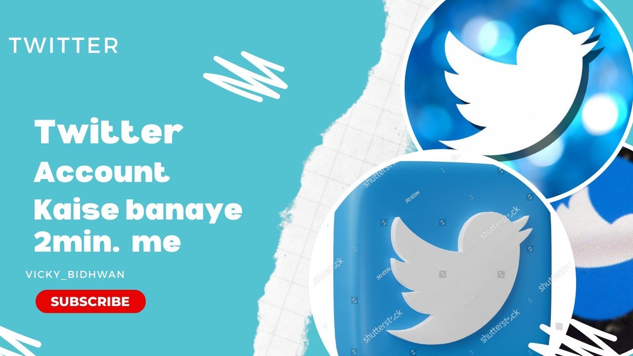 Twitter account kaise banaye || how to create Twitter Account #twitter ...