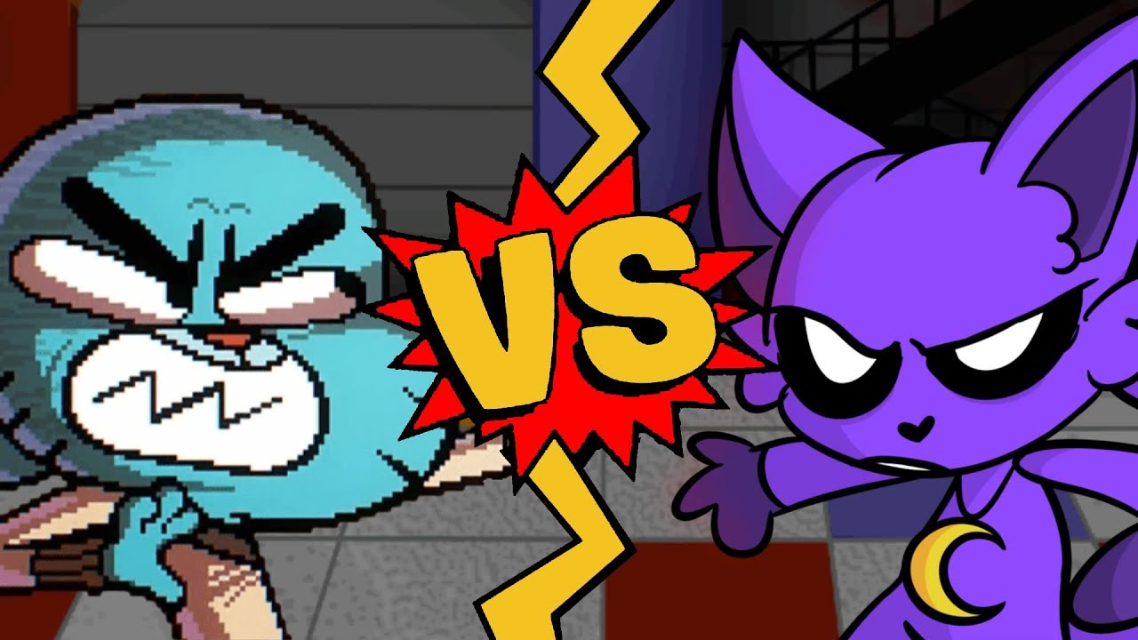 M.U.G.E.N. Battles | Gumball vs Catnap | The Amazing World of Gumball ...