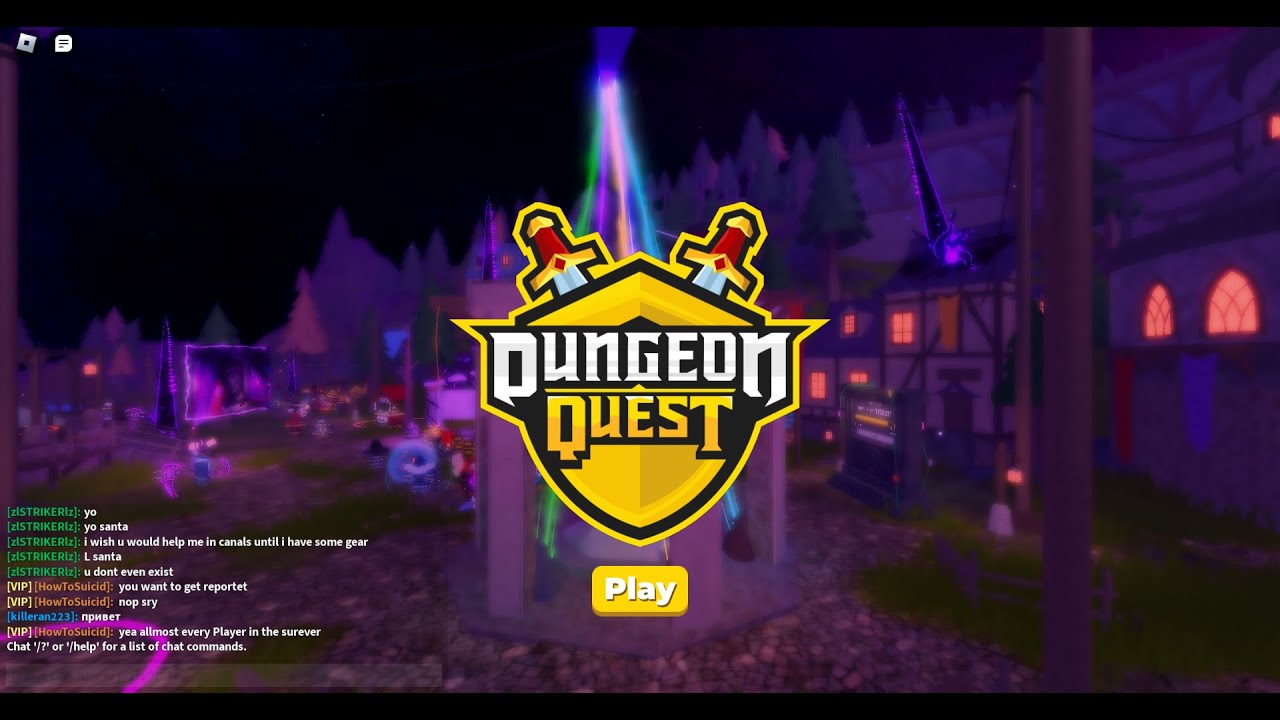 Playing Roblox Dungeon Quest Live!! - YouTube