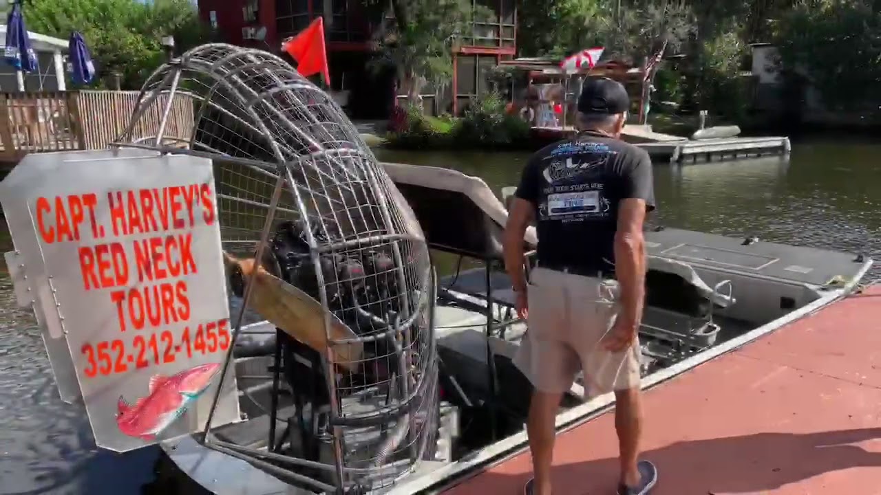 Captain Harvey’s Redneck Airboat Tour - YouTube