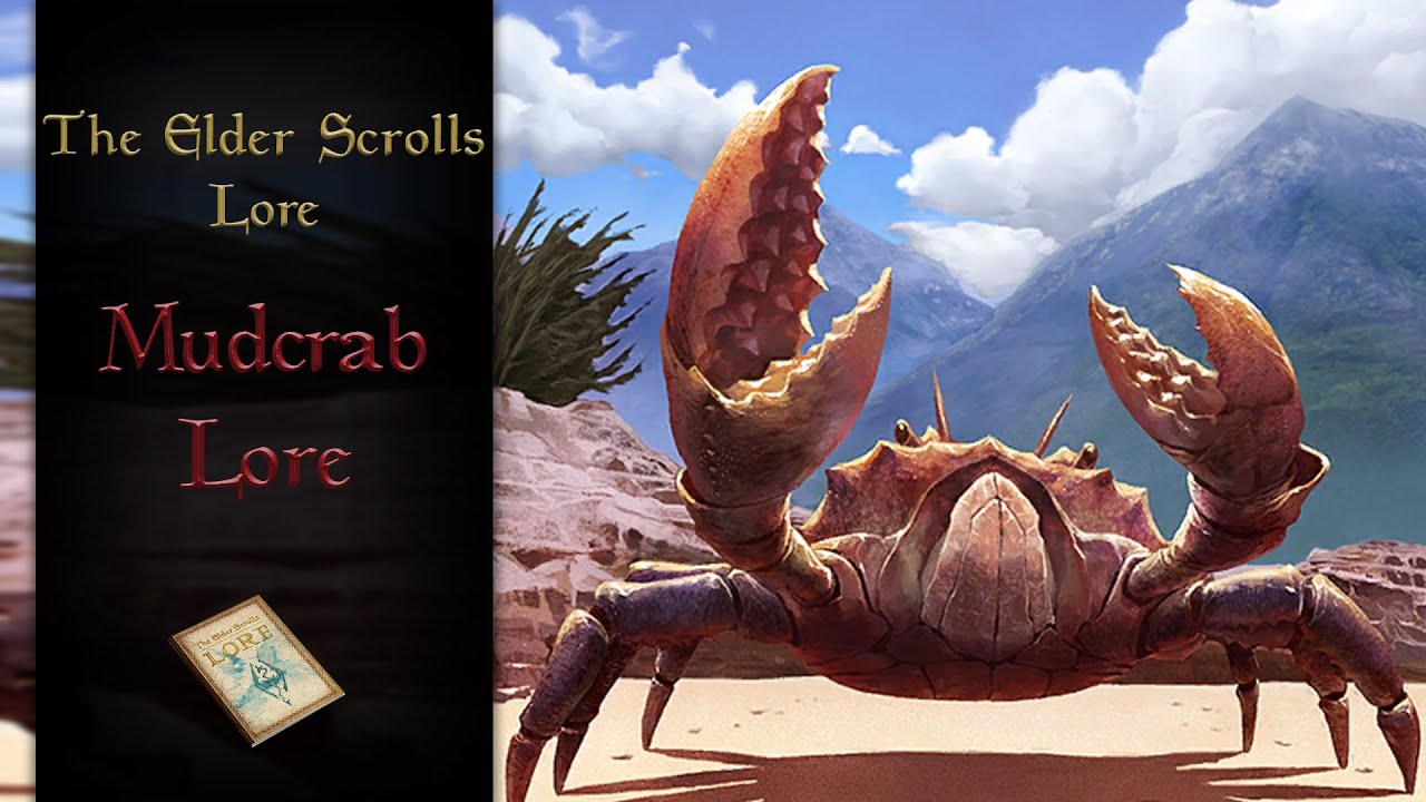 The Lore of Tamriel's Mudcrabs - The Elder Scrolls Lore - YouTube