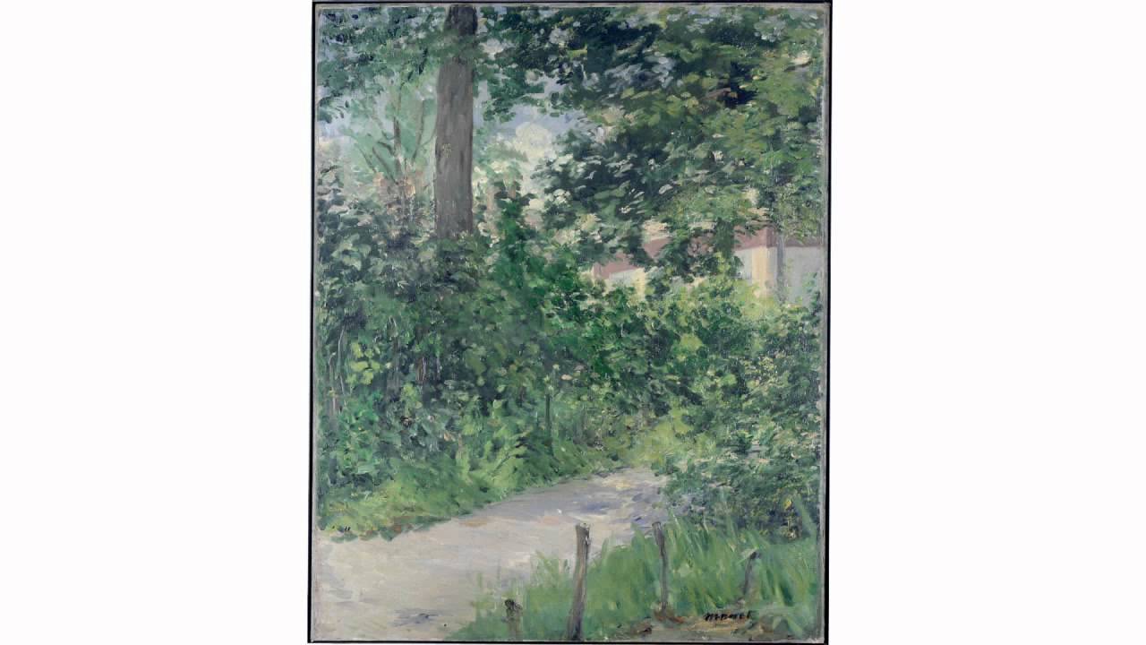 Edouard Manet - Garden Walk at Reuil, 1882 - YouTube