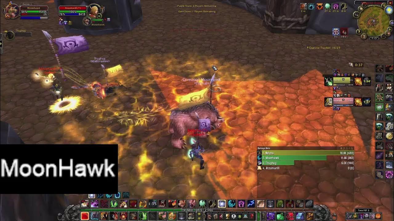 WOW:TBC 2v2 arenas - YouTube