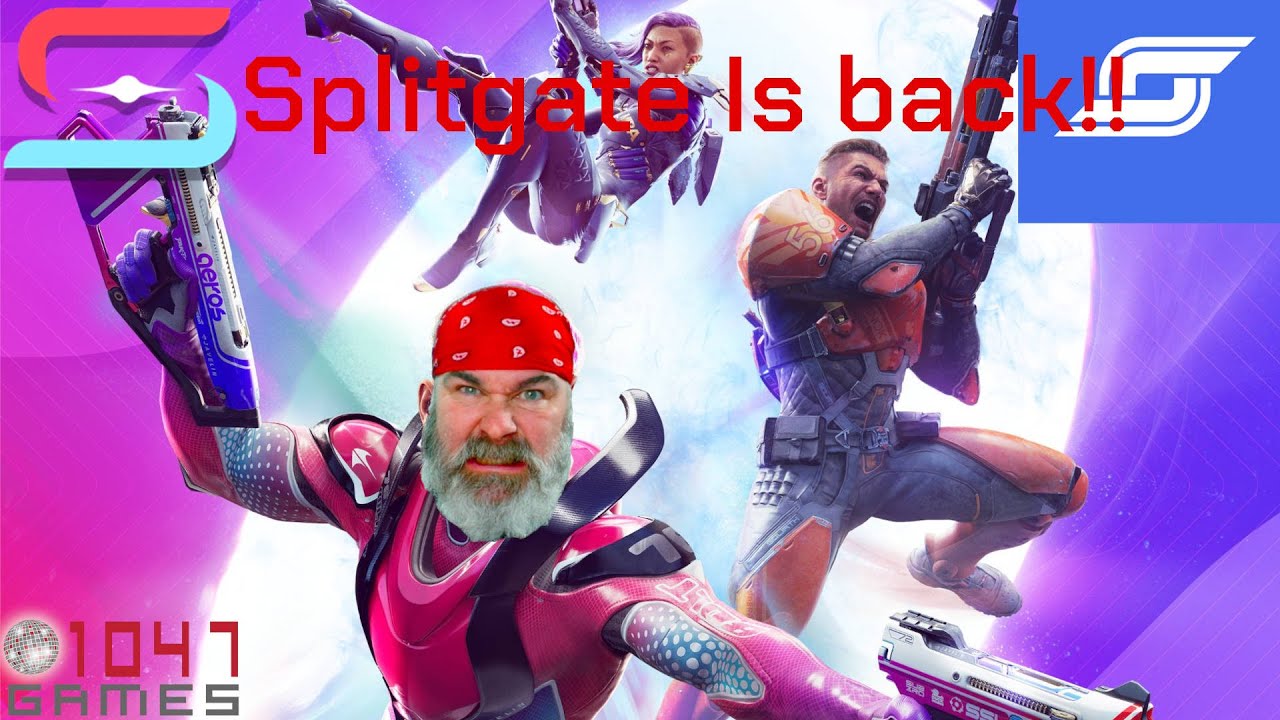 First Look at the BR!! Splitgate 2 - Old Man Gaming Badly - YouTube