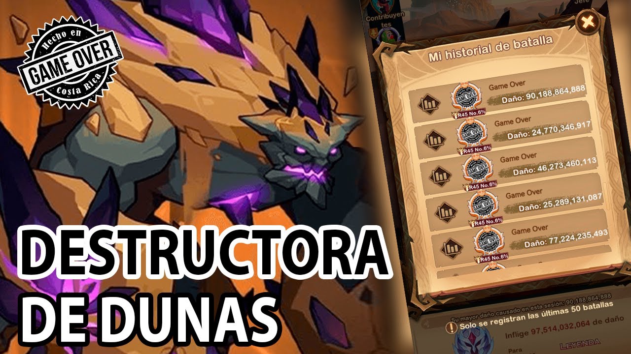 Dune Destroyer Twisted Realm Destructora de Dunas Reino Retorcido AFK ...