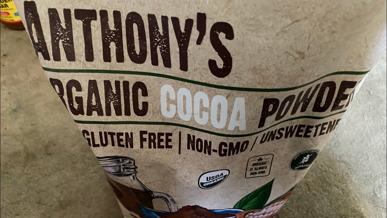 Honest Review Anthony’s Organic Cocoa Powder - YouTube