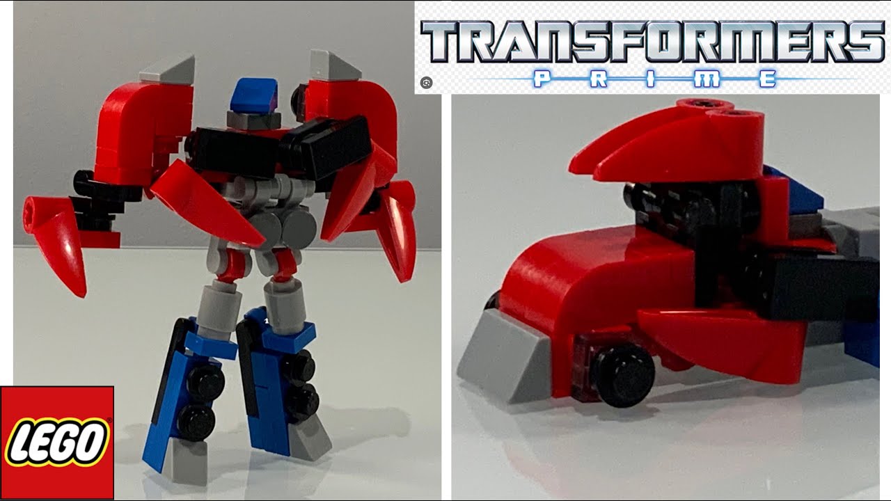 TFP Optimus Prime In LEGO!!! - YouTube