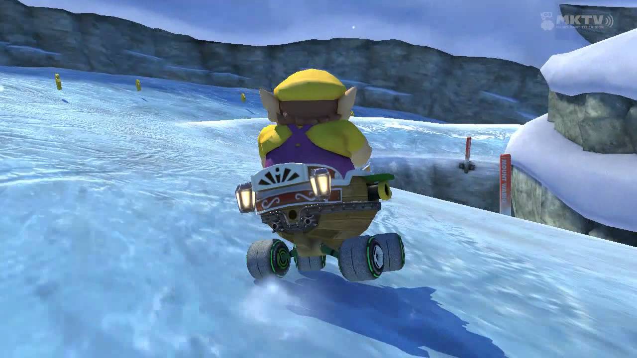 Wii U - Mario Kart 8 - Mount Wario - YouTube
