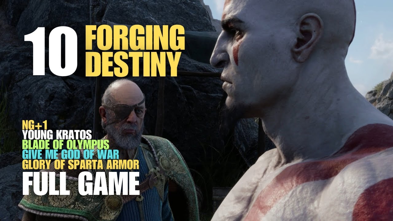 GOW Ragnarok Young Kratos Full Game Part 10 - Blade of Olympus Rage ...